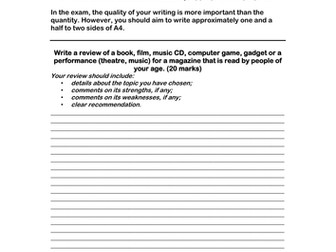 Eduqas/WJEC - EXAM PREP - Non-Fiction - Writing Tasks Bundle by ...