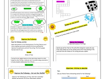 English Starter Pack | Teaching Resources