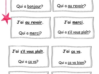 French Greetings Bundle | Teaching Resources