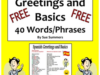Spanish Greetings and Leave Takings Bundle of 10 | Teaching Resources