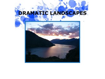 Art Scheme of Work and Visuals. Landscapes. KS3. by StartEducation ...