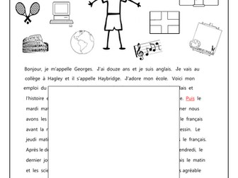FRENCH - Les Matières Scolaires Bundle by labellaroma - Teaching ...