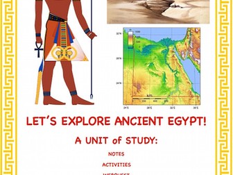 Ancient Egyptians: A BUNDLE of RESOURCES | Teaching Resources