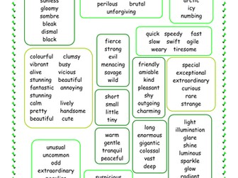 Word Bank Bundle | Teaching Resources