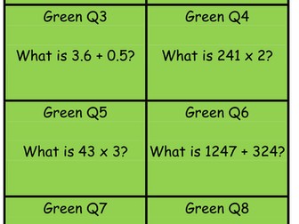 Y6 SATs revision - last minute games | Teaching Resources