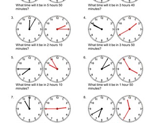 KS2 Worksheets Bundle Telling Time Time Passages | Teaching Resources