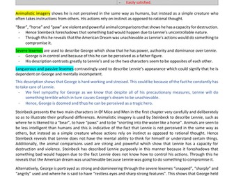 Of Mice and Men Revision Bundle | Teaching Resources