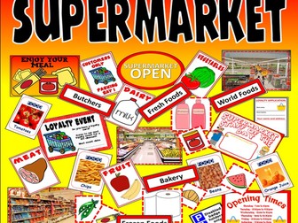 *FOOD ROLE PLAY BUNDLE* 6 PACKS - FRENCH CHINESE RESTAURANTS, ICE CREAM ...