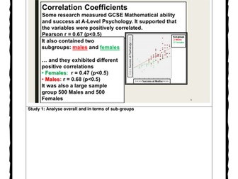 A-Level and IB Psychology ‘STATS@PSYCH Series’: Statistical Tests ...