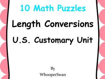 Measurement Conversions Math Puzzles Bundle by bios444 - Teaching ...