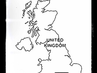 Geography. Maps for Colouring | Teaching Resources