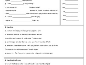 French oral practice for GCSE revision | Teaching Resources