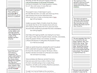 Power and Conflict AQA Poetry Bundle by HMBenglishresources1984 ...