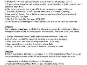 Literacy, Grammar & Punctuation worksheets for KS2 and KS3 | Teaching ...