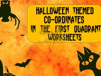Halloween Themed Maths - Games and Worksheets - Coordinates and ...