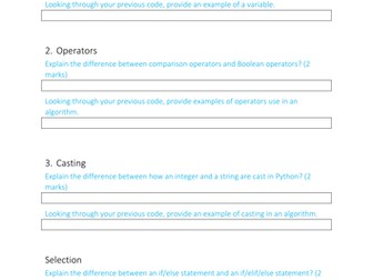 Python Introduction | Teaching Resources