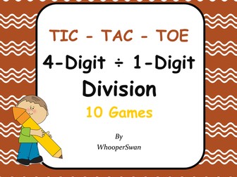 Division Tic-Tac-Toe Bundle | Teaching Resources