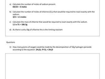 AQA 9-1 GCSE Chemistry Unit 3 - Complete teaching bundle | Teaching ...