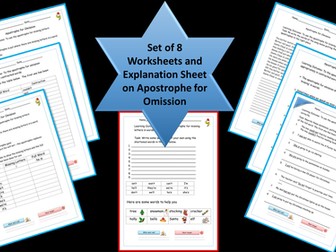 Apostrophe for Omission / Contraction Teaching and Learning Resource ...