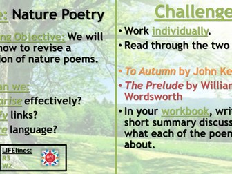 WJEC/EDUQAS Poetry Anthology | Teaching Resources