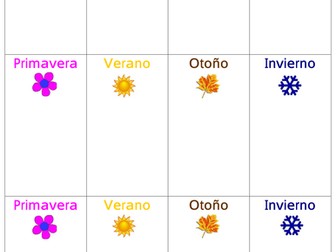 Spanish Seasons, Months, & Days | Teaching Resources