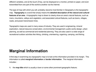Topographic Map Skills by swintrek - Teaching Resources - Tes