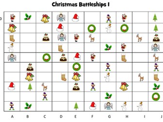 Christmas Coordinates Bundle - Christmas Themed Team and Partner game ...