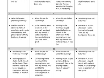 French oral practice for GCSE revision | Teaching Resources