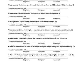 Grade 6 level Maths tests and Progression sheets | Teaching Resources