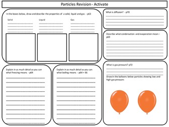 KS3 Activate 1 Science Book Revision Bundle by MarcMarshall - Teaching ...