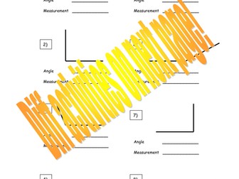 Angles - identifying, measuring and calculating with guide! | Teaching ...