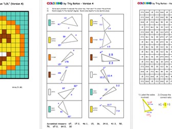 Trig Ratios Emoji Bundle | Teaching Resources