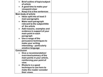 Eduqas/WJEC - EXAM PREP - Non-Fiction - Writing Tasks Bundle by ...
