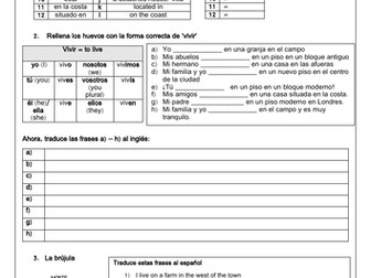 Spanish my home, house and area bundle: 6 resource packs | Teaching ...