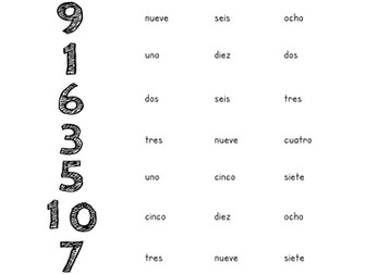 Age in Spanish - numbers 1-10 bundle | Teaching Resources