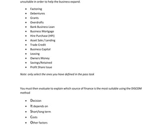 Cambridge Technicals helpsheets | Teaching Resources