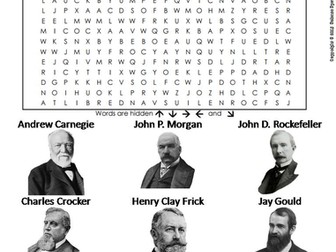 Gilded Age Task Cards and Activities Bundle | Teaching Resources