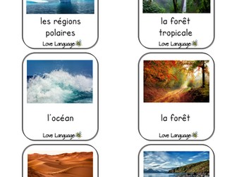 French Living Things - Habitats and Adult and Baby Animals Bundle ...