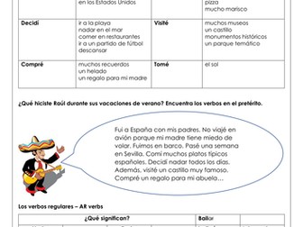 Spanish GCSE Las Vacaciones Bundle: 14 resource packs on the topic of ...