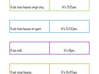 French Dominoes bundle | Teaching Resources