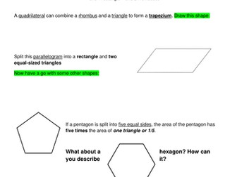 Year 4 Mathematics: 2D Shape | Teaching Resources
