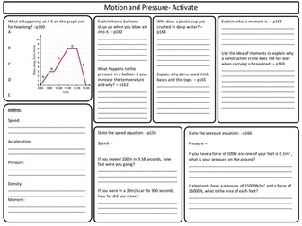 KS3 Activate 2 Science Book Revision Bundle by PerigeeScienceResources ...