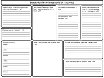 KS3 Activate 2 Science Book Revision Bundle by MarcMarshall - Teaching ...