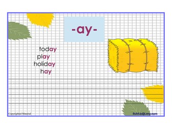 Practise phonics -ai/-ar/-ay/-ch/-ee/-er/-ir/-oa/-oo/-ou/-ow/-qu/-sh ...