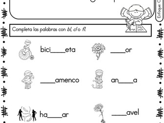 Spanish Phonics MEGA Bundle # 2: Sets 13-24 | Teaching Resources