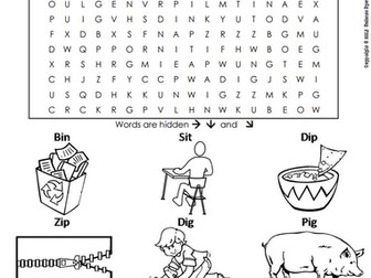 Short A, E, I, O, U CVC Words: Word Search Bundle by ScienceSpot ...