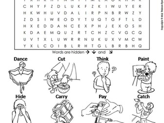 Parts of Speech: Verbs, Nouns and Adjectives Word Search Bundle by ...