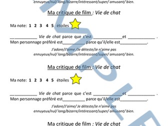 Paris je t'adore- Studio 2 vert Module 2 Unit 1 AND Vie de chat film by ...