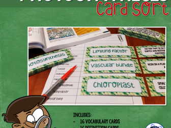 GCSE Biology Vocabulary Card Sort Growing Bundle | Teaching Resources