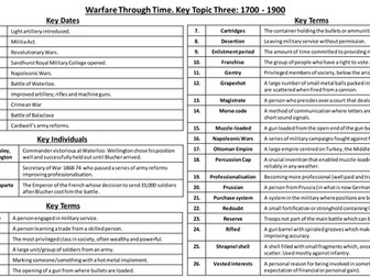 Warfare | Teaching Resources